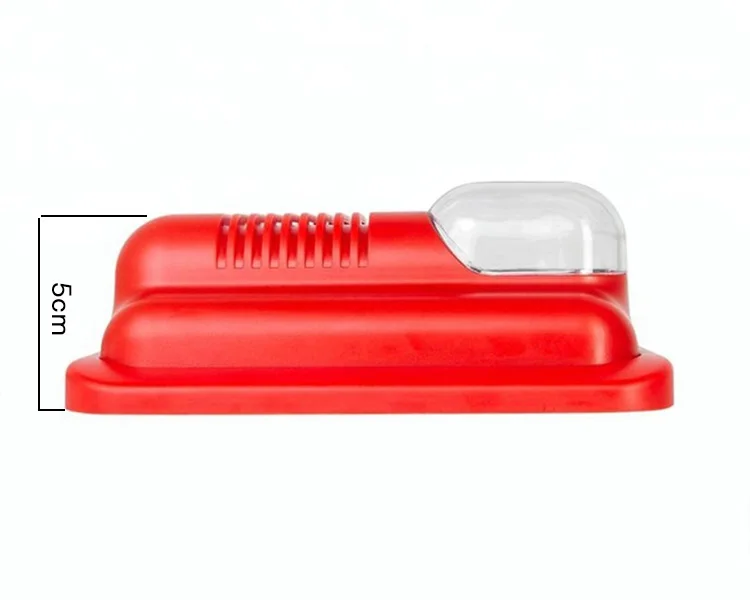 White Fire Alarm - Conventional Fire Alarm with LED Flashing Light DC24V