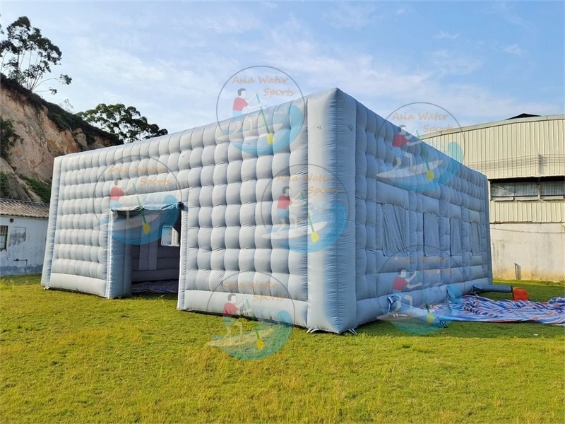 Custom Fireproof Inflatable Night Club Structure Portable Marquee Cube ...