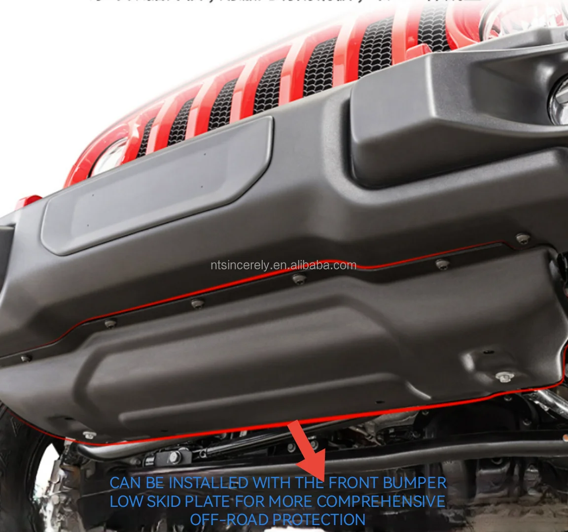 Steel Mid Width Stubby Full Width Front Bumper for Jeep