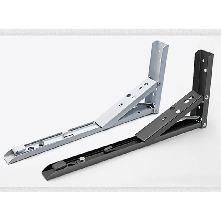 Metal Folding Bracket Stainless Steel 304 Folding Triangle Wall Shelf ...