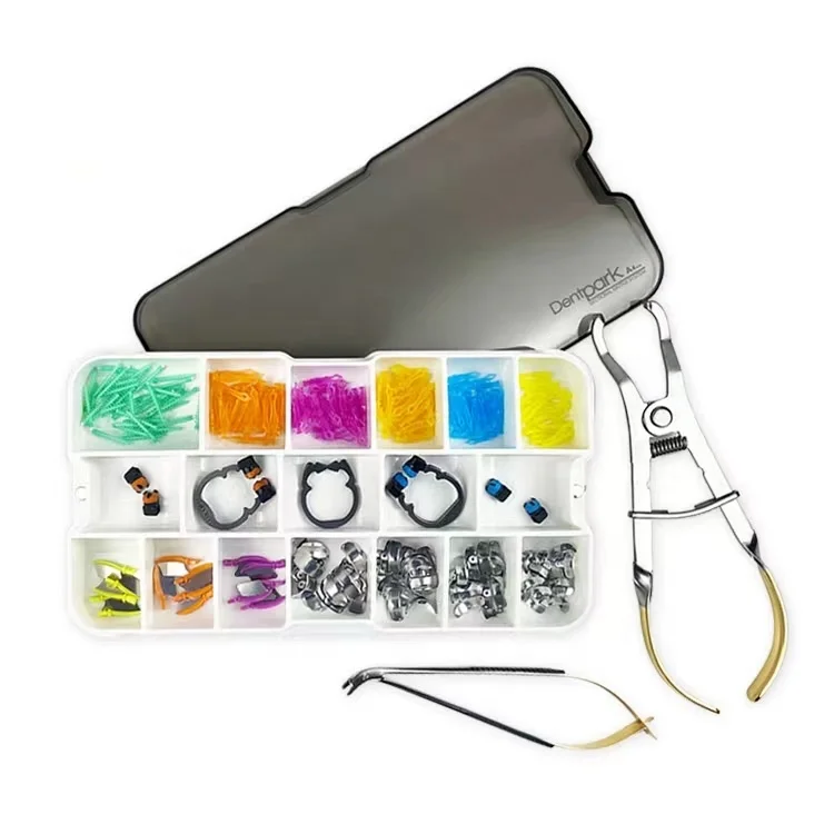New A4 dental Sectional contoured matrix bands kit (includes clamping ...