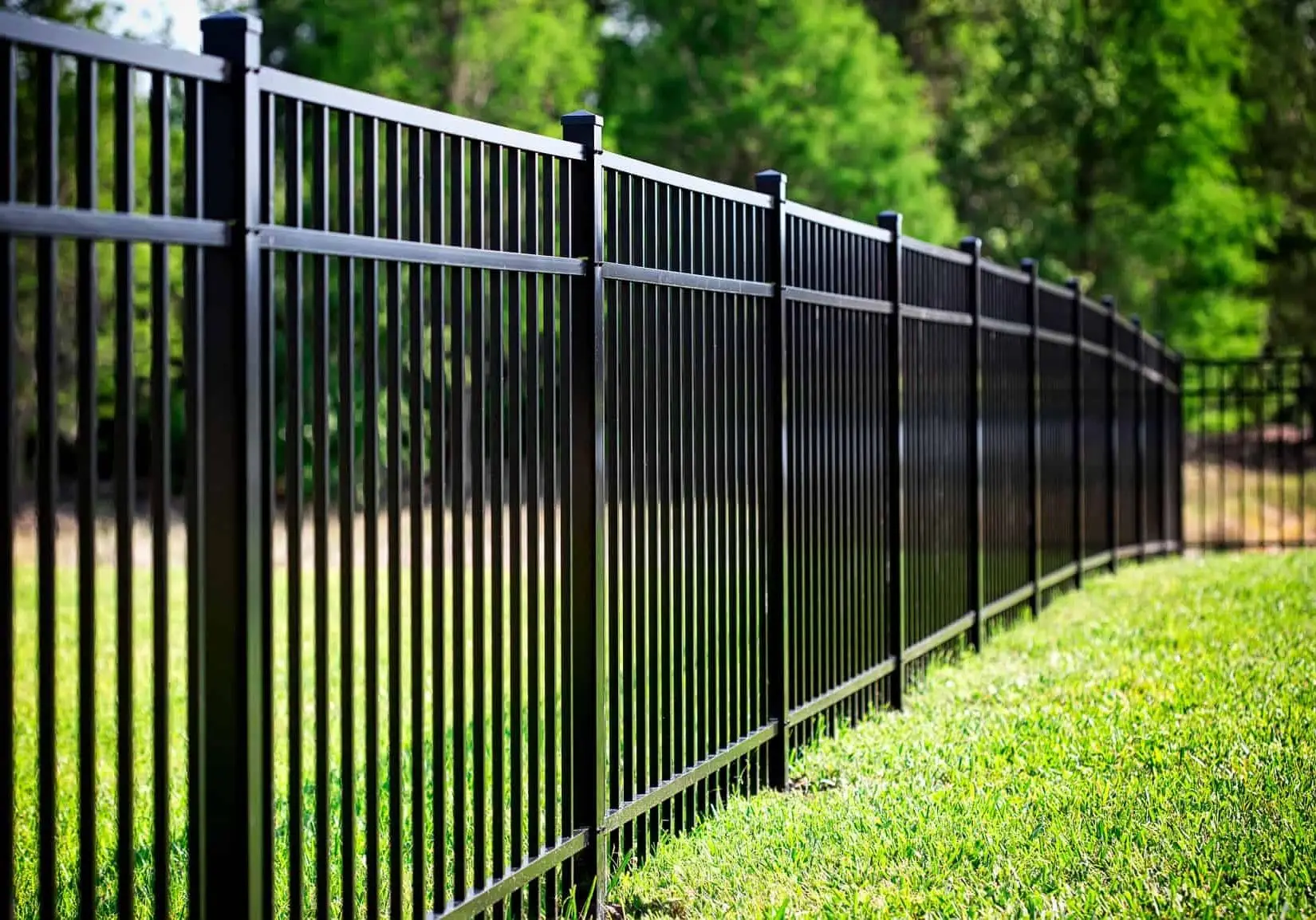 Galvanized Steel Fence Wrought Iron Spear Top Security Fence Panel ...