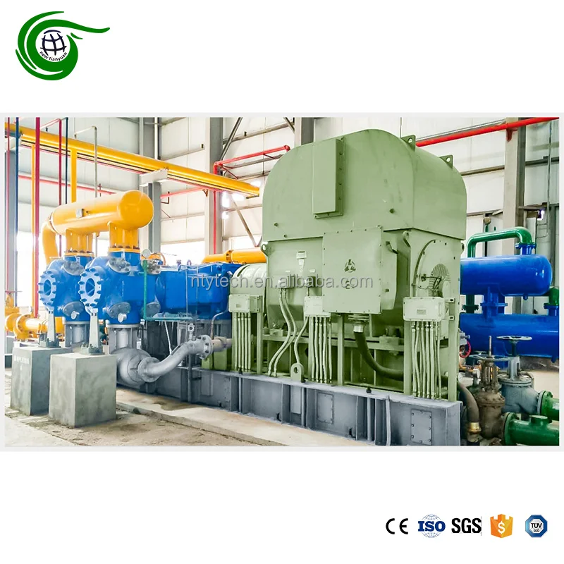 Gas Powered Compressor CNG Compressor Atmospheric Inlet Pressure ...