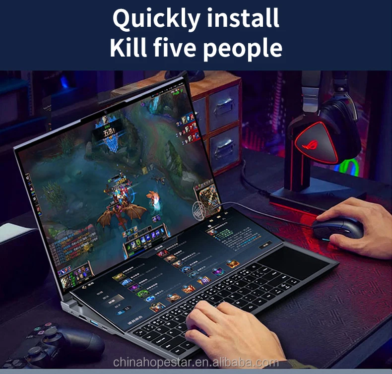 OEM 16 Inch Dual Screen 2K ZBOOK Pro UX582 Touch Screen