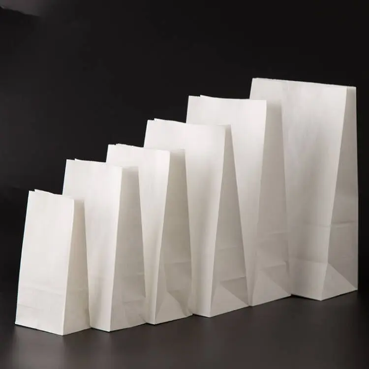 Custom Printed Double Open Pocket Oilproof Greaseproof Paper Bags