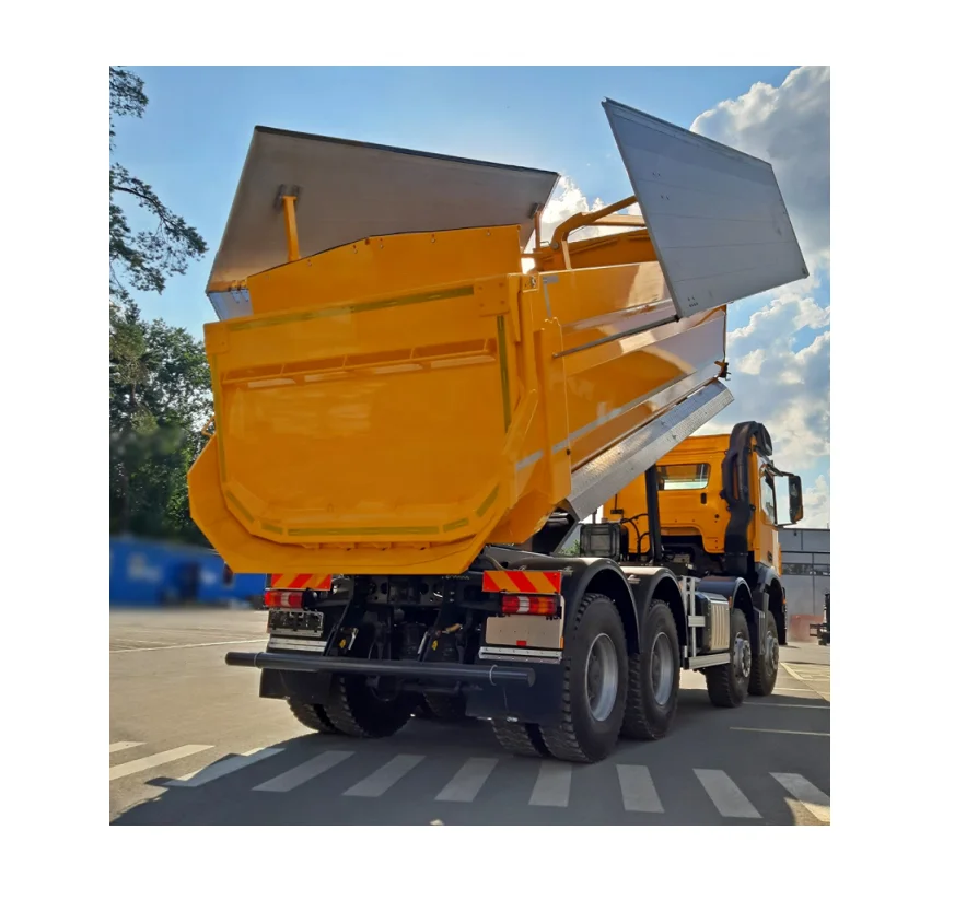 Hydraulic Opening Aluminum Steel Roof Cover On Rear Dump Truck - Buy ...