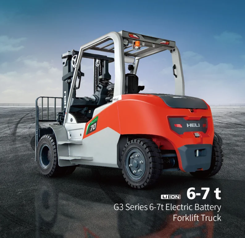 Heli G3 Series 6 Ton Lithium Battery Forklift Li-ion Electric Forklift Cpd60-gb2dli With 380v ...