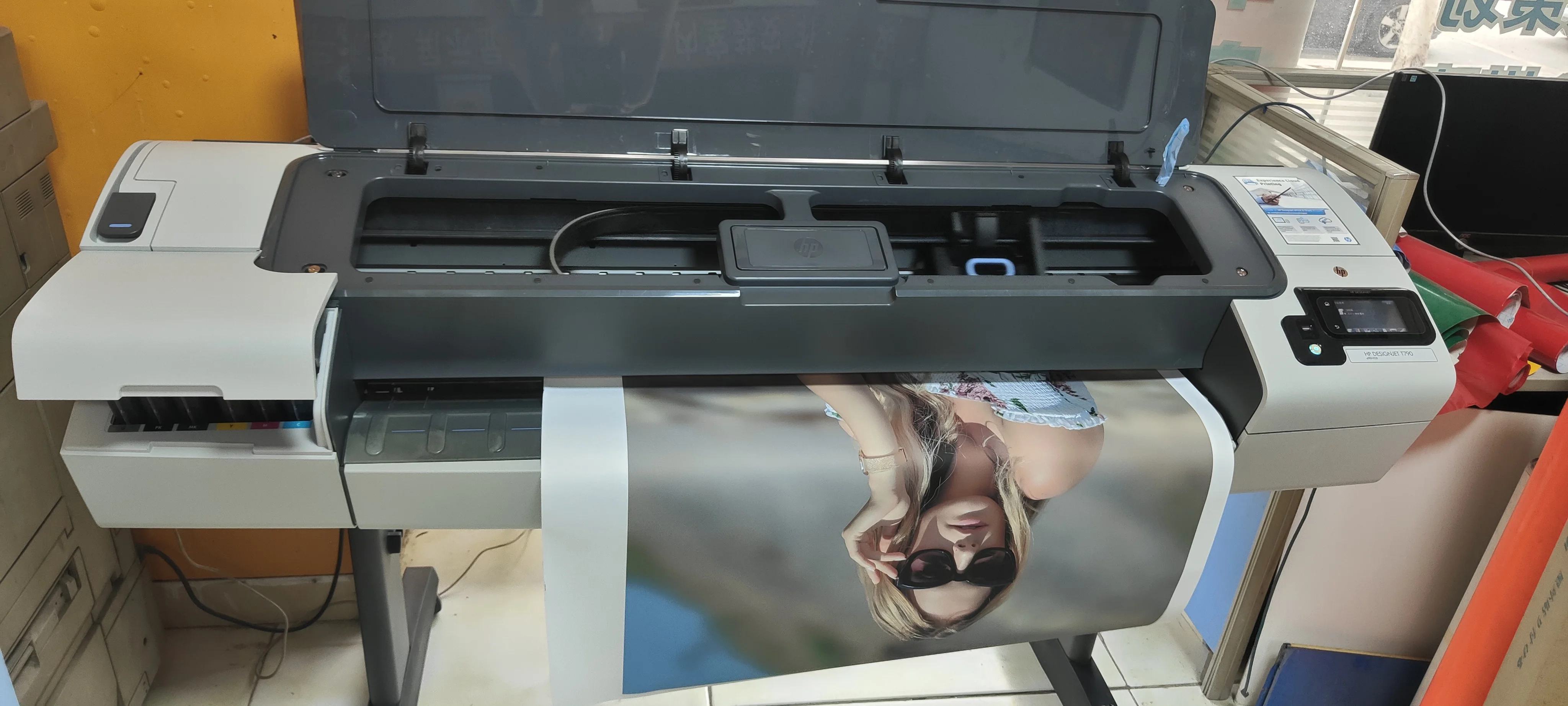 Secondhand High Quality A0 Printers Plotter Cutting Machine For Hp T790 ...