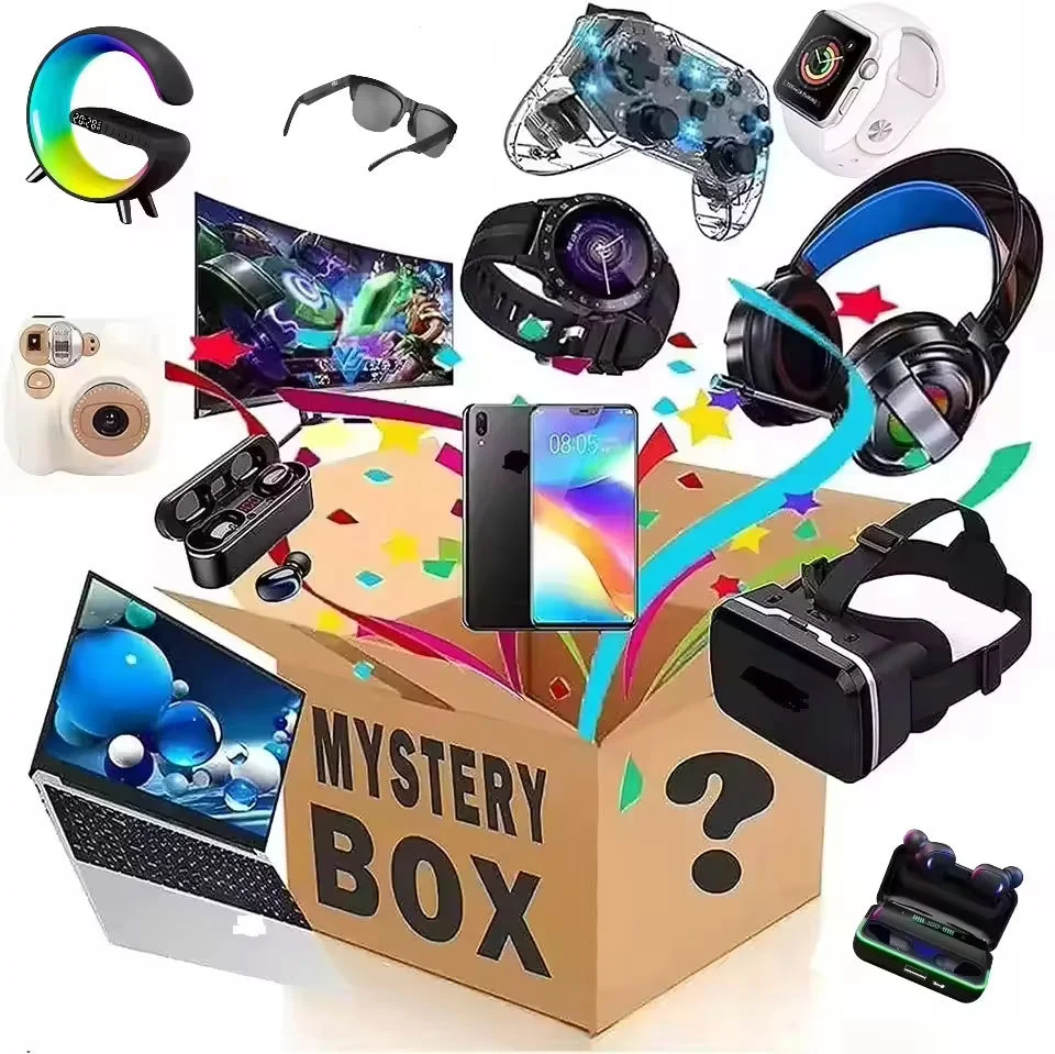 Surprise Box 100% Good Reviews Mystery Box Lucky Novelty Electronics ...