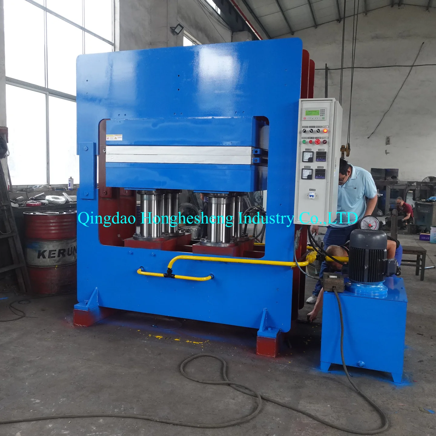 Car Parking Block And Tire Parking Wheel Stopper Making Machine ...