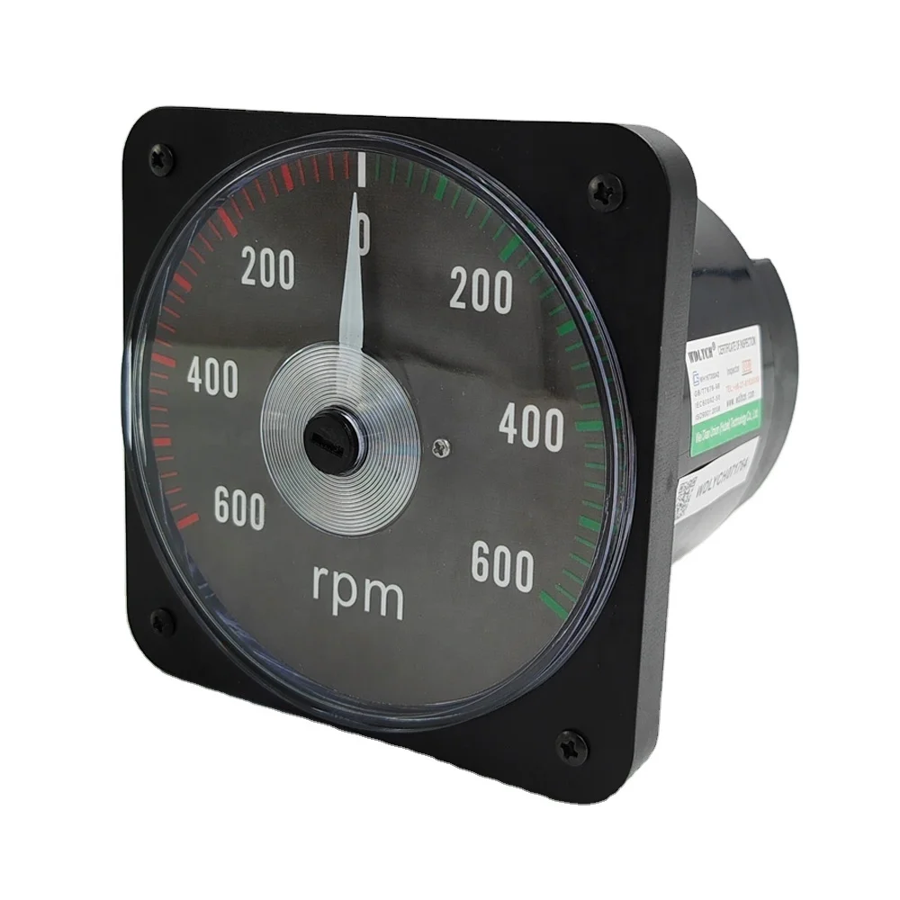 RS485 Mechanical Marine 110mm Tail Shaft 600 RPM Tacho Meter Tachometer ...