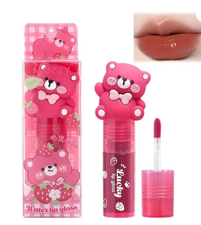 Custom Tinted Honey Cute Pink Vegan Organic Kid Lip Balm Lipstick Care ...