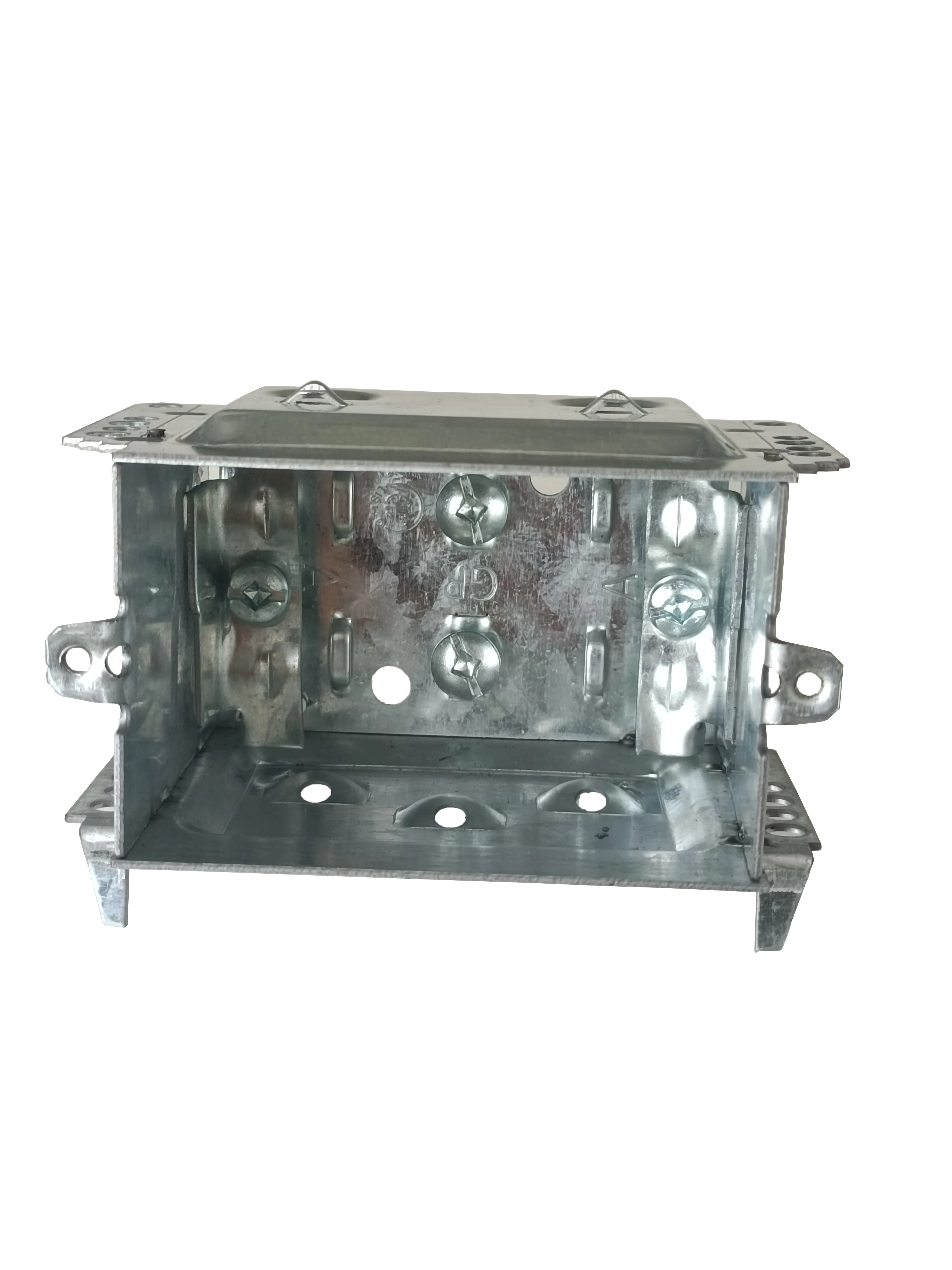 Single Gang Galvanized Steel Device Box With Extended Sides Welded ...