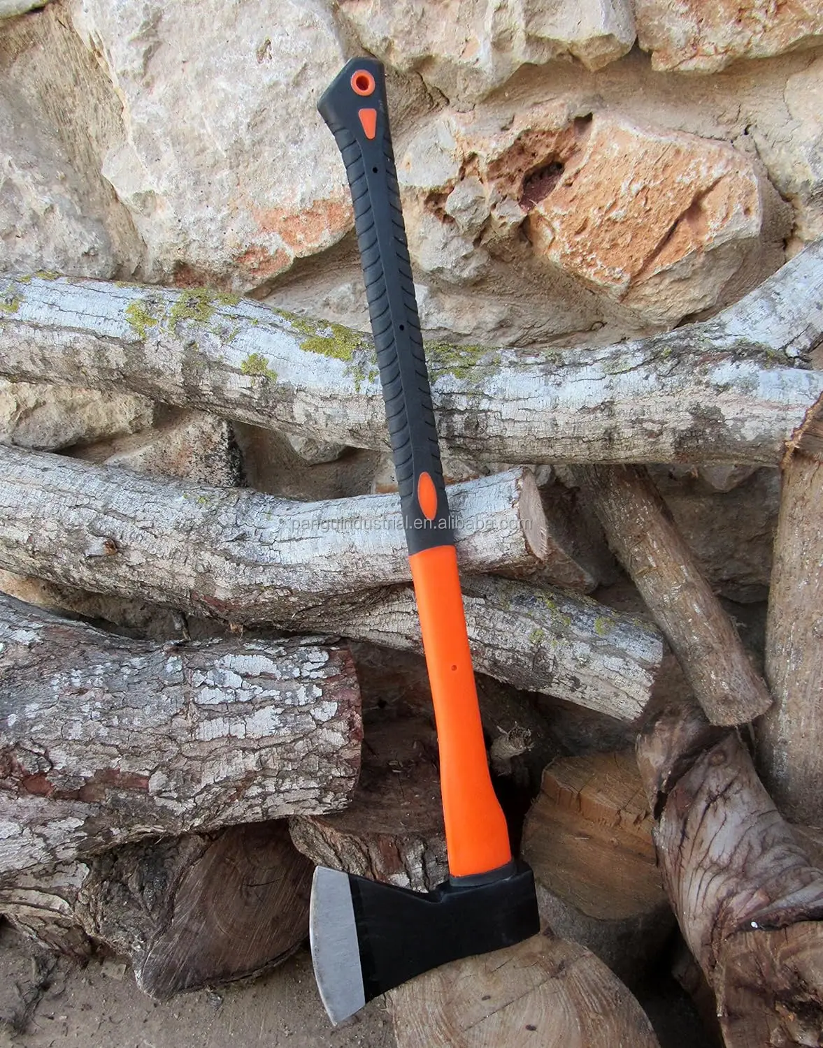 Chopping Axe Hand Axe With Strong Fiberglass Handle and Anti-Slip Grip ...