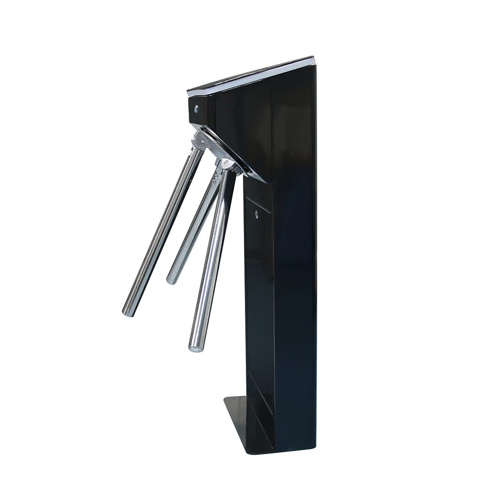 Luxury Vertical Semi-Automatic Tripod Turnstile Security Drop Arm ...