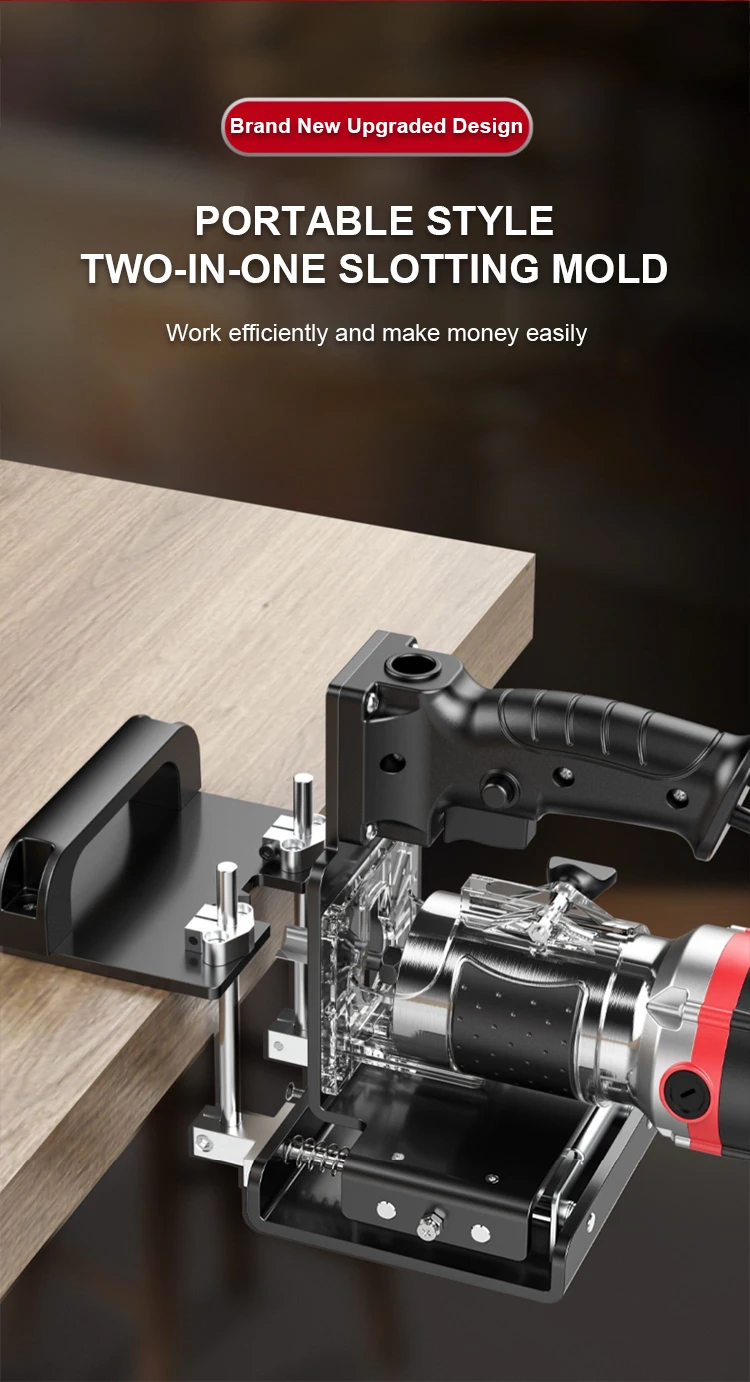 2-in-1 Invisible Parts Slotter - Efficient Trimming Solutions