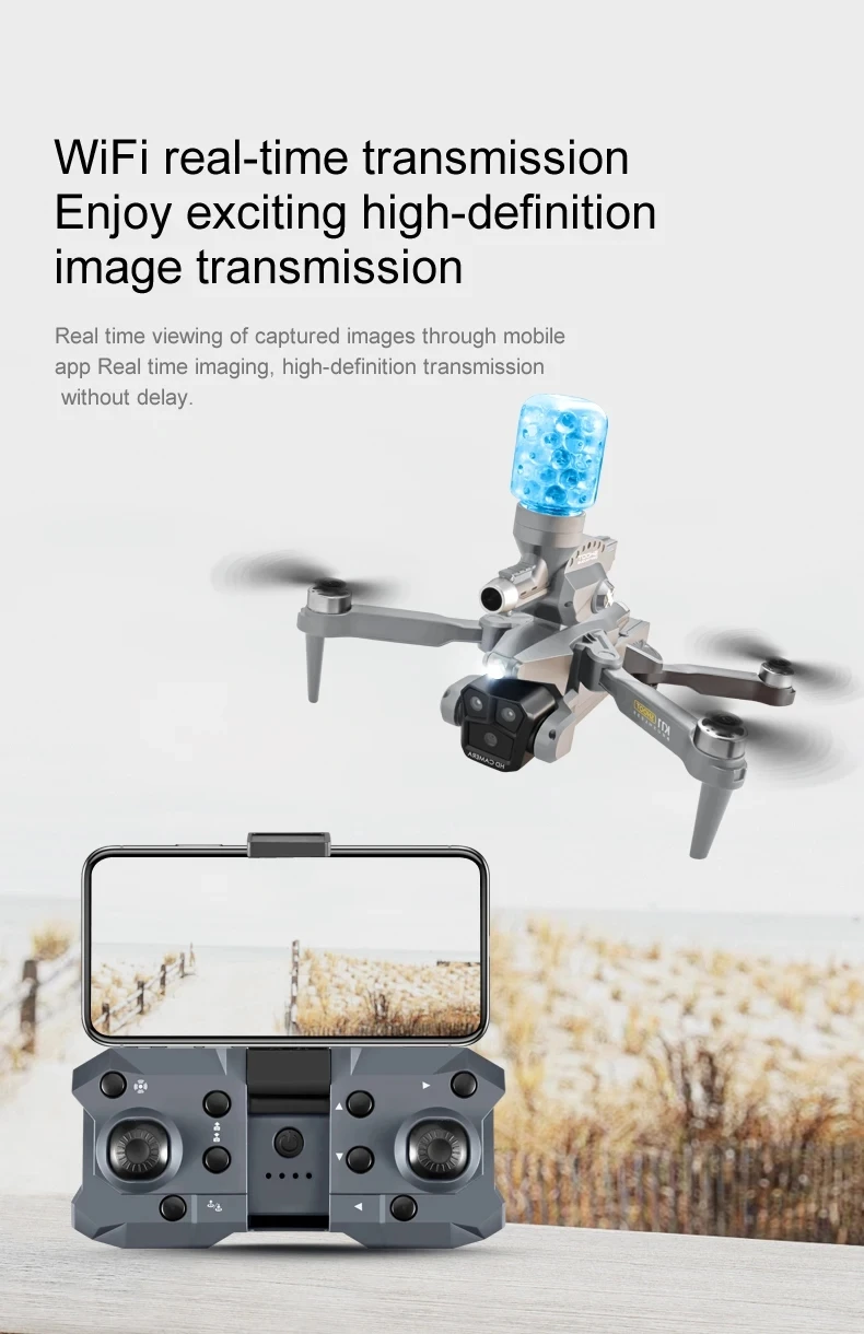 K11 Max 8K Camera Drone with Obstacle Avoidance & 3D Flip