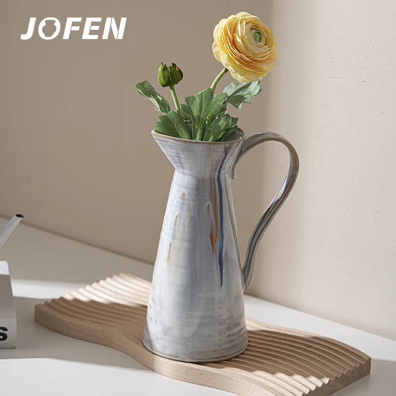 JOFEN High Quality Special Retro Chinese Flow Glaze Interior Flower ...