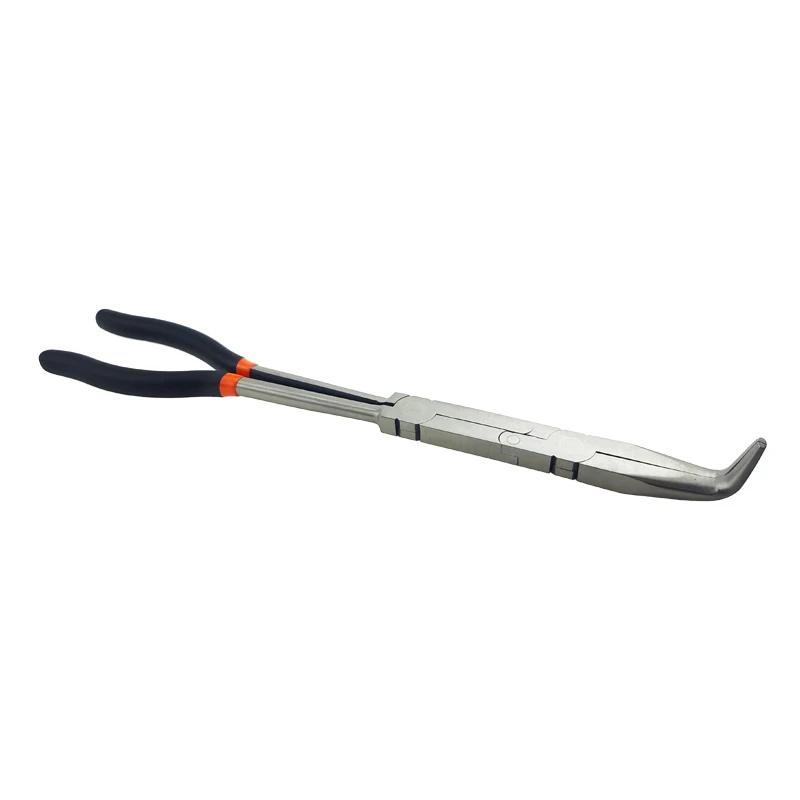JINDUN Long Reach Double Joint Pliers - 13inch Professional Tool