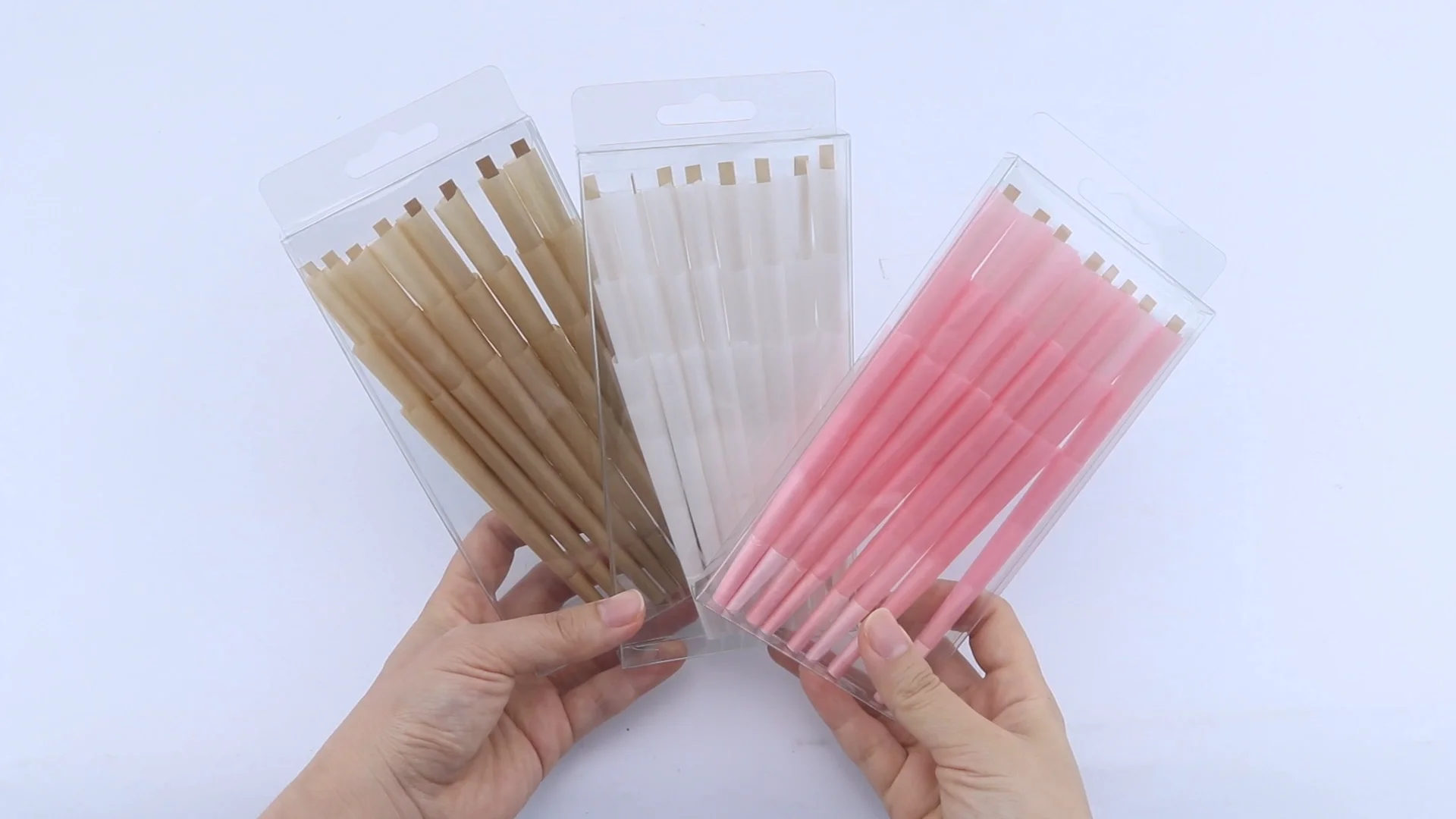 Custom Pre-roll Cones Smoking Paper With Filter Tip 24pcs/18pcs Pet ...