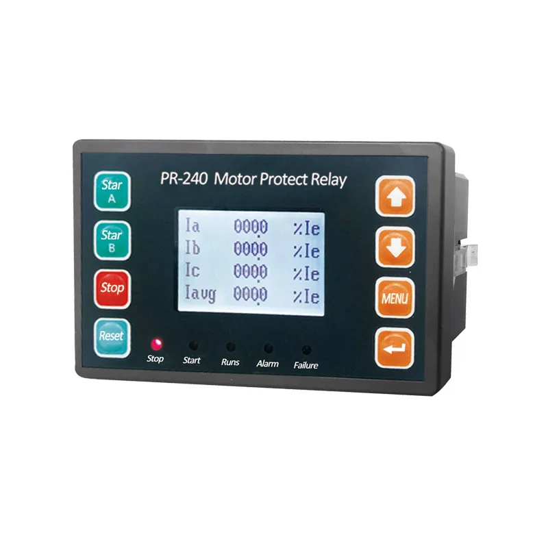 Intelligent Digital Motor Thermal Protector Relay Used For 3 Phase Electric Motor With ...