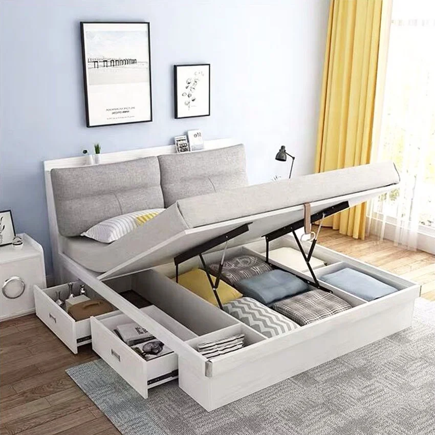 Hydraulic for bed storage store