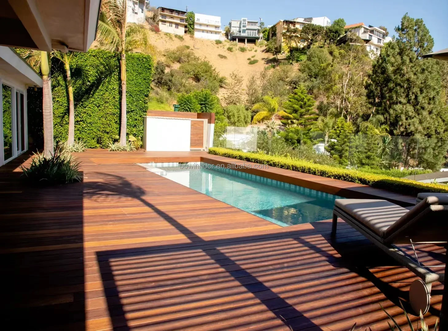 Ipe Wood Decking for Swimming Pools - Durable & Stylish