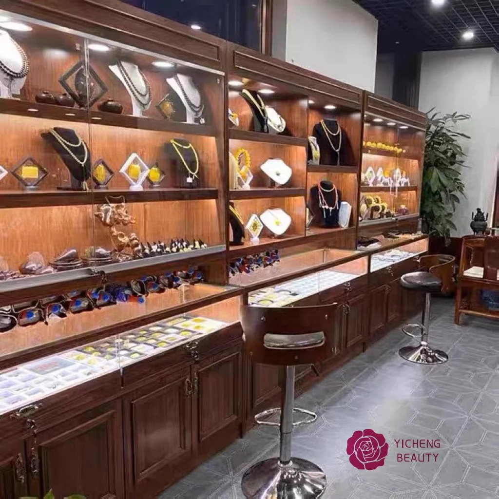 Yicheng Beauty Customized Display Stand Floor Shop Display Rack Store ...