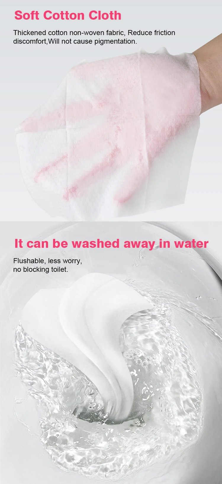 Flushable Wet Wipes - Sweet Carefor Disposable Toilet Rolls