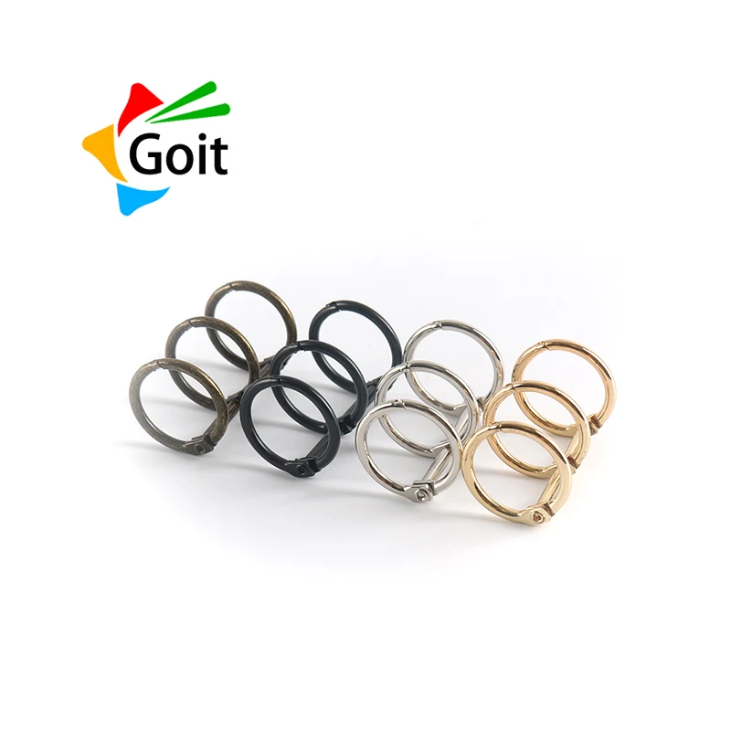 Office Binding Metal Spiral Binding Rings Loose Leaf Binder 3 Holes ...