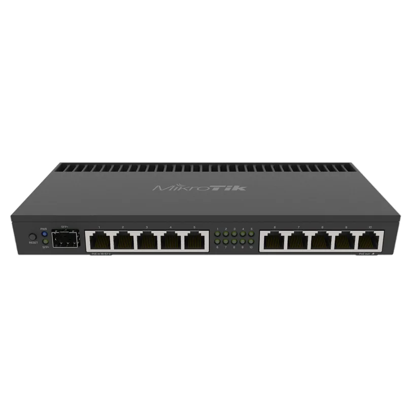 Mikrotik Router RB4011iGS+RM Amazingly Powerful Routers with 10 Gigabit ...