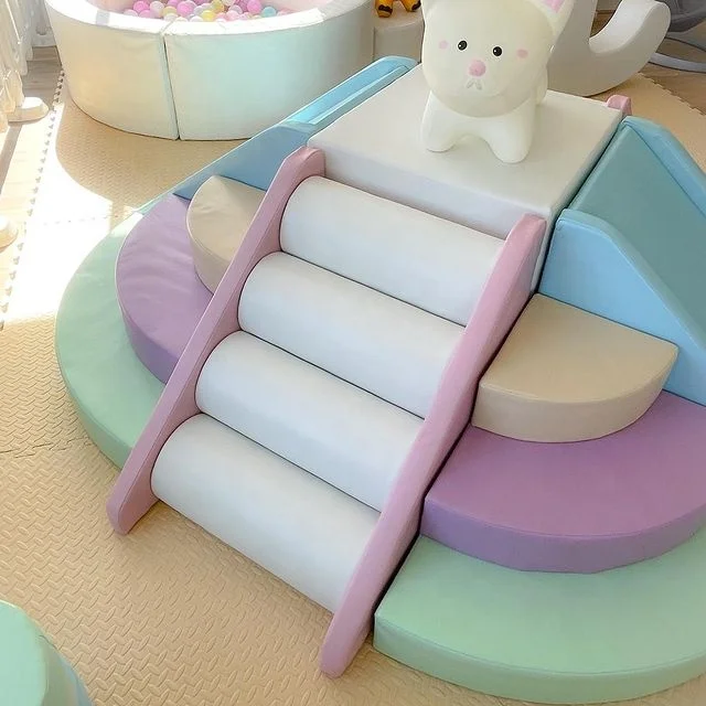 Soft Play Equipment White - Modern Indoor Playground Design