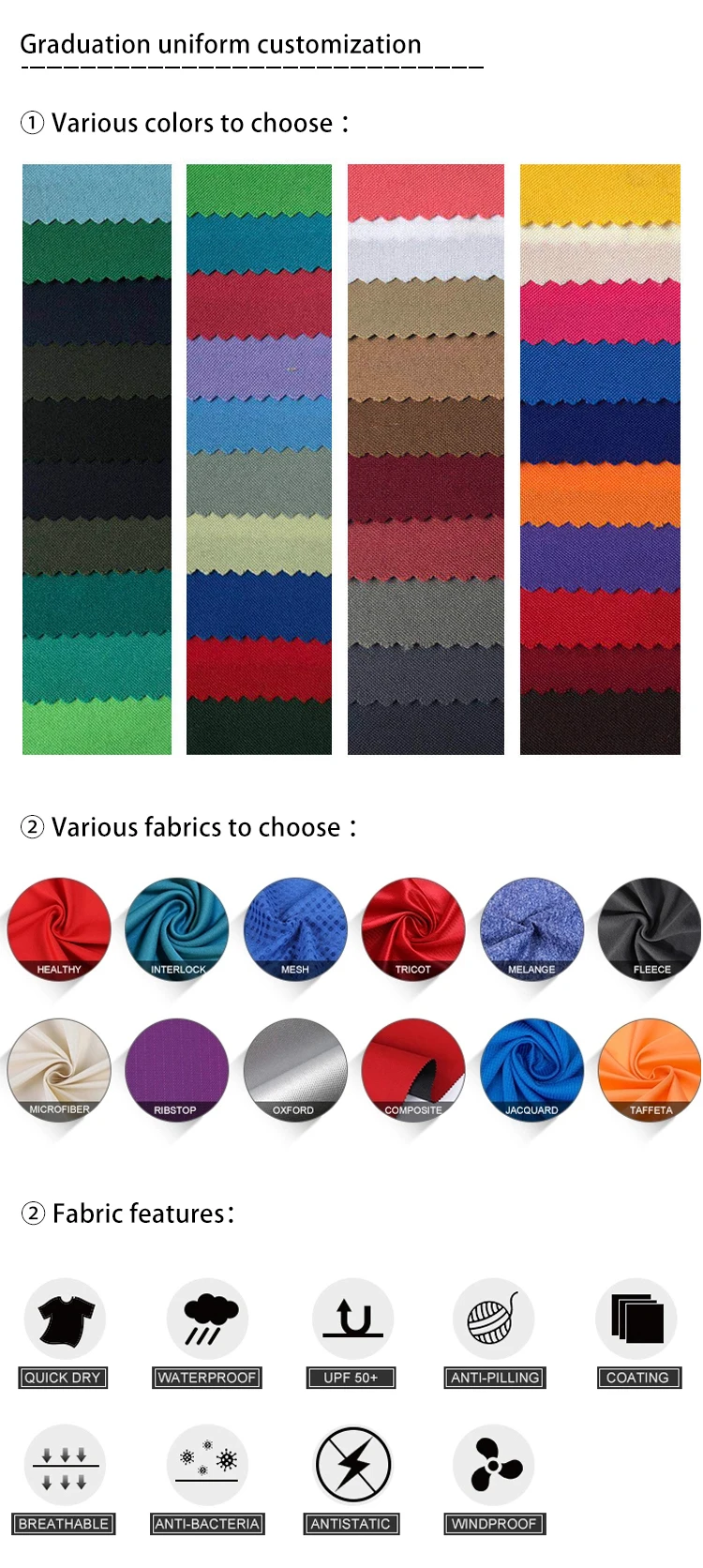 Classic Graduation Gown Black Bachelor Graduation Gown University ...