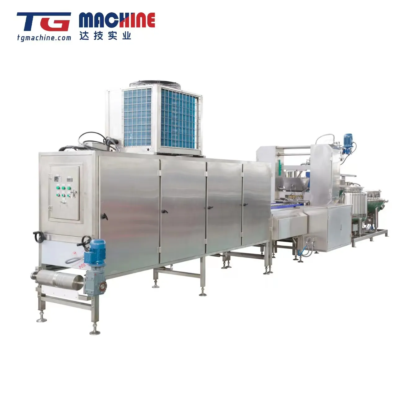 Large Scale Sustainable 3D Fruit Gummy Machine Automatic Sweets Machine ...