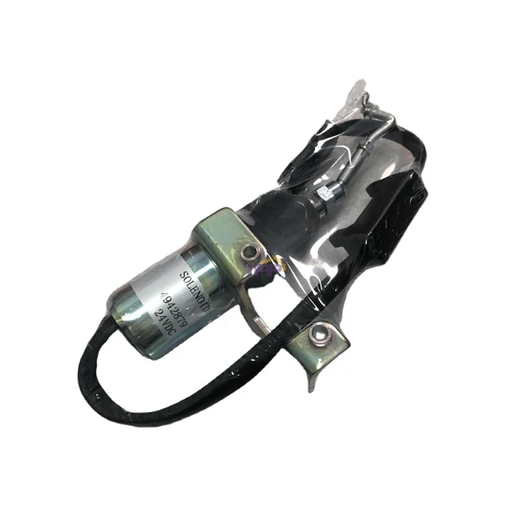 For Cummins Diesel Engine 12V 24V Fuel Shut Off Solenoid Valve 4942879 ...