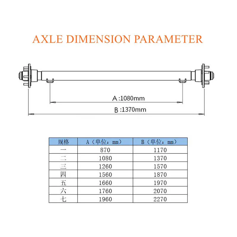 Oem Tandem Trailer Axle Kits For Hot Sale With Heavy Duty - Buy Trailer ...
