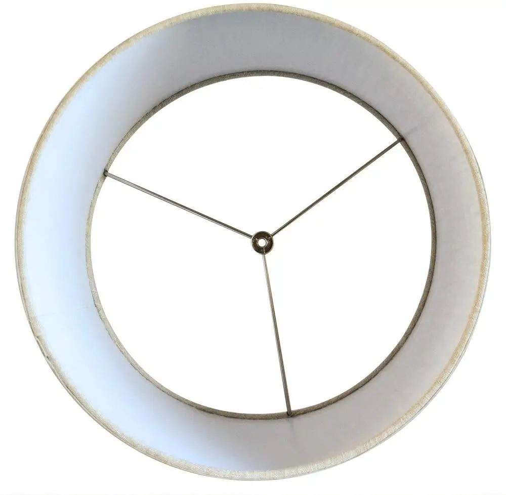 Modern Round Natural Linen Fabric Lamp Covers Shade For Table Lamp ...