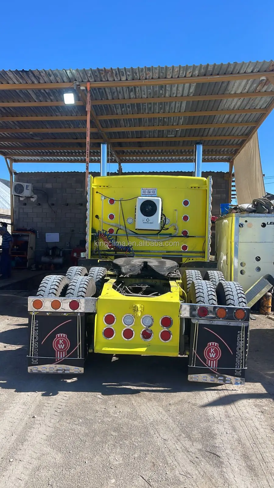 Roof Backpack Electric Split Van Parking Truck 12V Air Conditioner ...