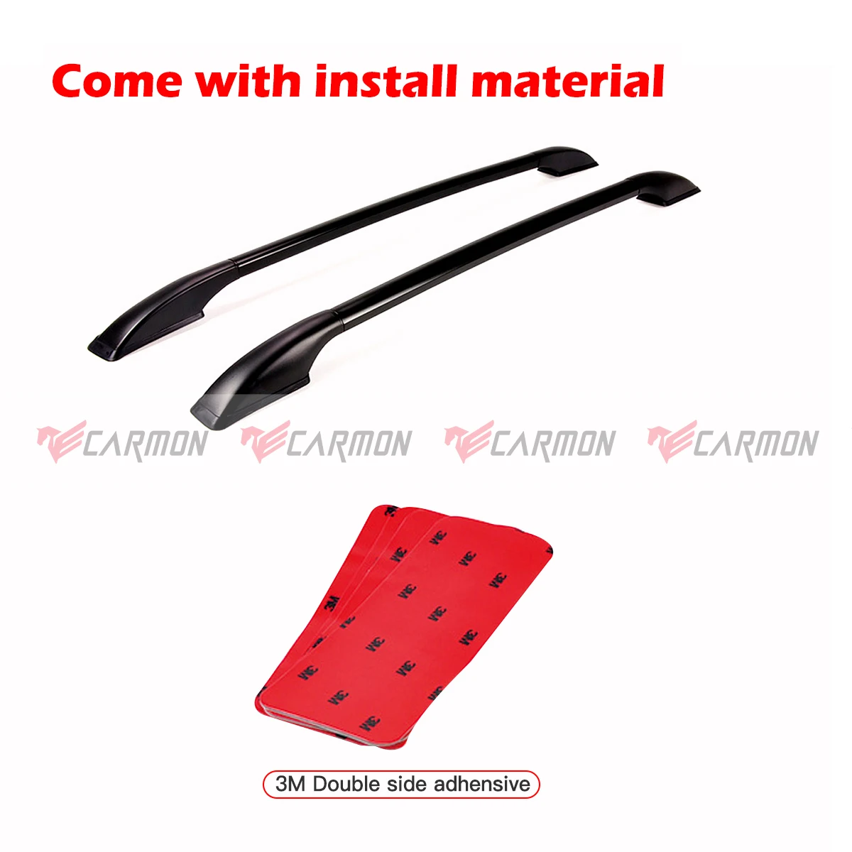 Car Aluminum Alloy + Abs 4x4 Off Road Roof Luggage Rack Side Rails ...