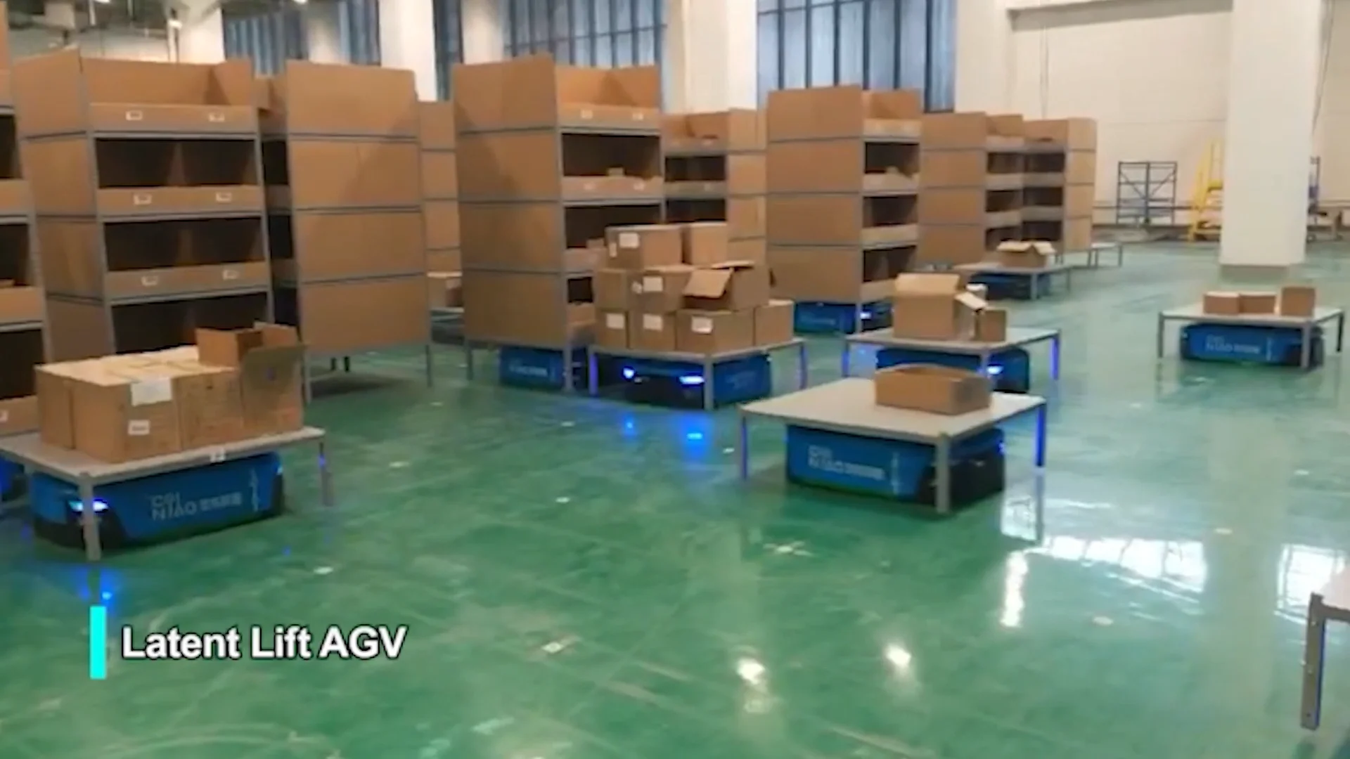 Foxtech Custom Js200 Latent Lifting Autonomous Mobile Automated Guided ...