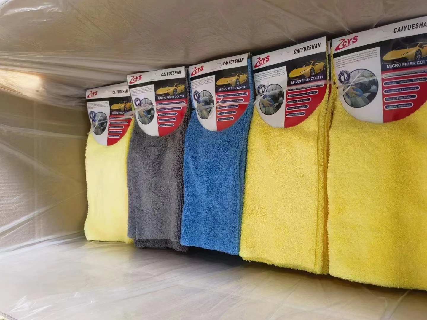 Customized Logo Car Detailing Wash Microfiber Towel Car Cleaning Drying ...