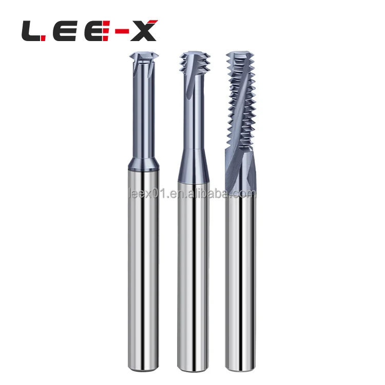 Metric System Hrc65 M8*1.25 Cnc Internal Machining Steel Cutter Tool ...