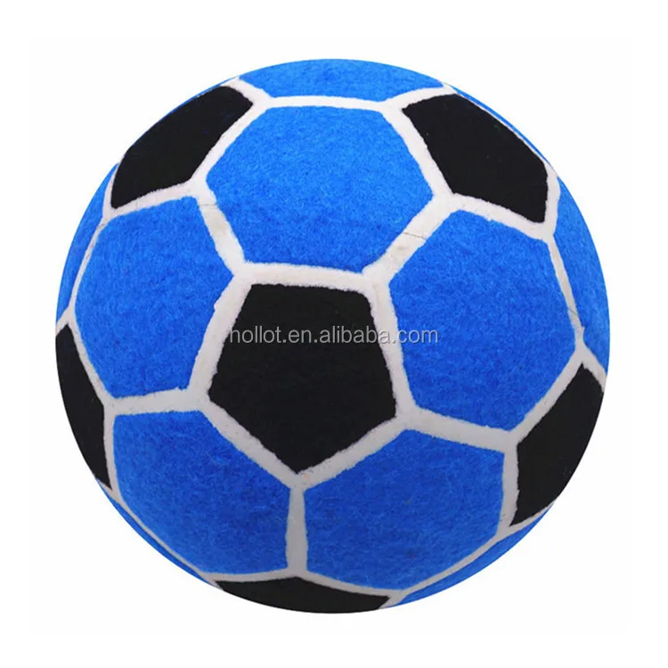 Big Inflated Soccer Ball Training Felt Fabric Customized Outdoor Sports ...