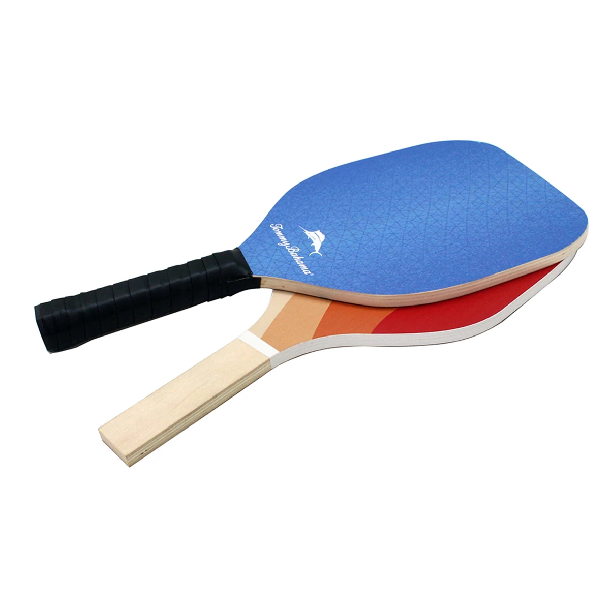 Wooden Mini Size Toy Pickleball Game Set 2 Paddles For Kids For ...