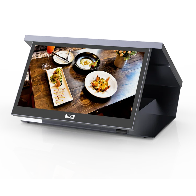 New Design Touch Dual Screen Pos System All In One Heavy Hardware Pos ...
