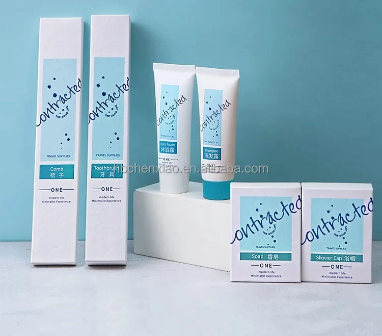 Hotel Bathroom Amenities Set - Poggesi Lotion & Shampoo