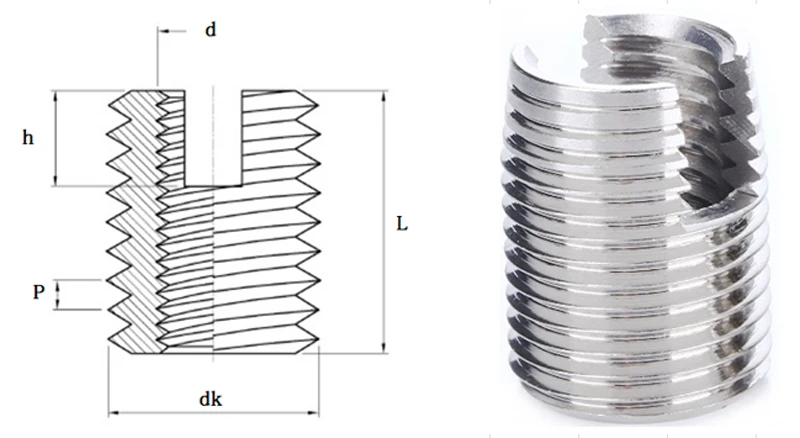 Experience Matters Supply Ensat Thread Insert M12-22l Repair Insert Nut ...