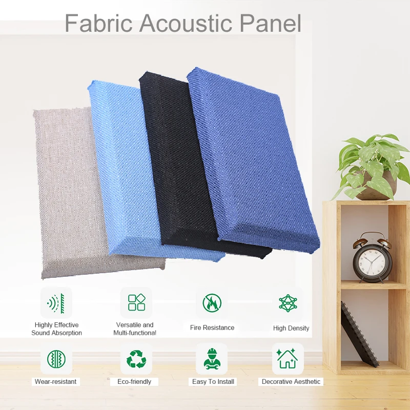 Customized Clothing Acoustic Panel Sound Absorbing Fiber Glass Acoustic ...