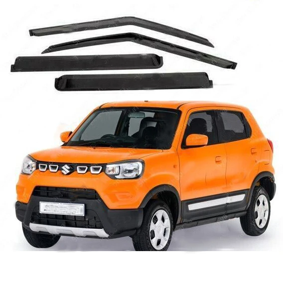 Suzuki S Presso Door Visor and Rain Visor Vent Deflectors Application for Car Window Visor Car Tent