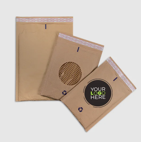 Custom Logo Eco Friendly Mail Envelopes - Recyclable & Biodegradable